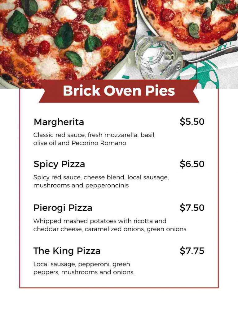 30+ Menu Design Ideas & Examples