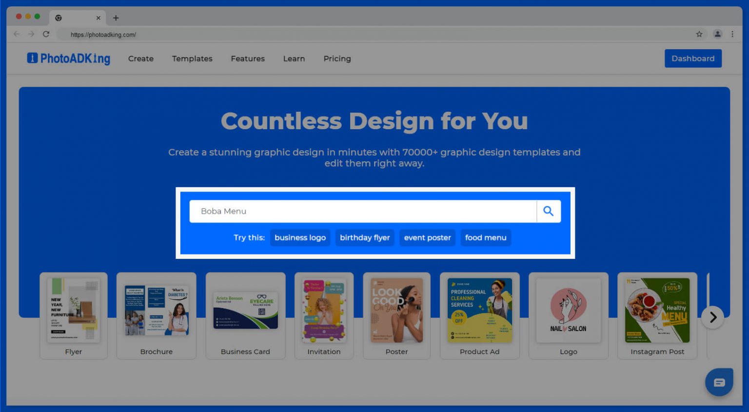 How to Design a Boba Menu Using Templates?
