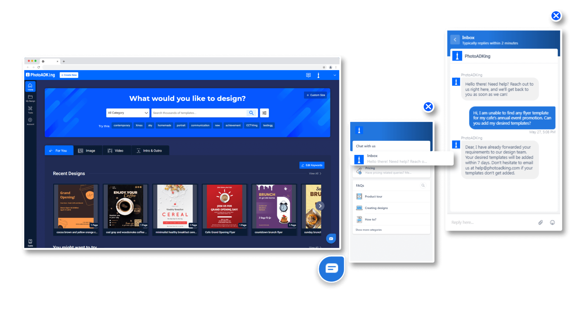 Best Crello Alternative - PhotoADKing