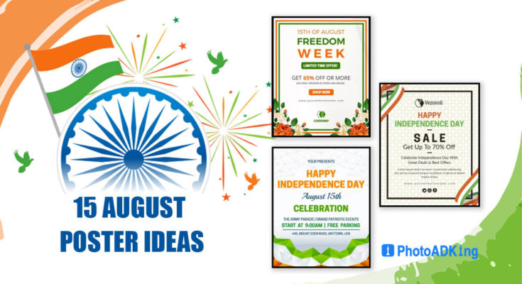 Stunning 15 August Poster Design Ideas
