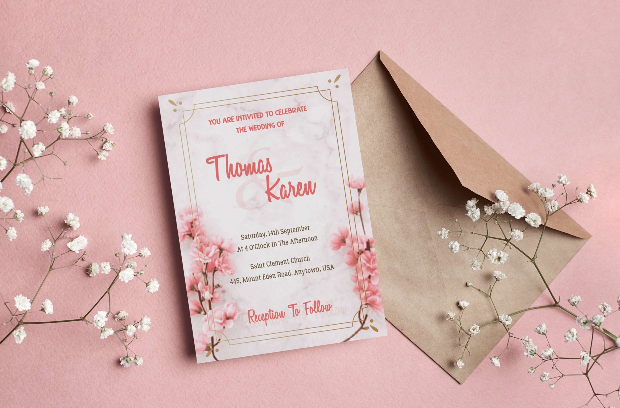 Guide for Perfect Wedding Invitation Layout