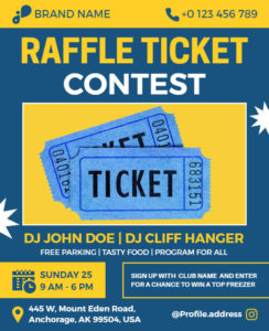 Raffle Flyer Ideas to Maximize Your Ticket Sales