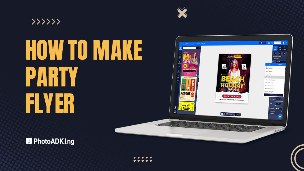 How To Make a Party Flyer