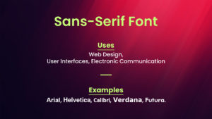 Types of Fonts: Exploring the World of Typography