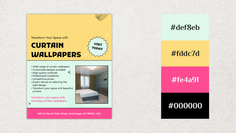 How to Choose a Color Palette for Flyer