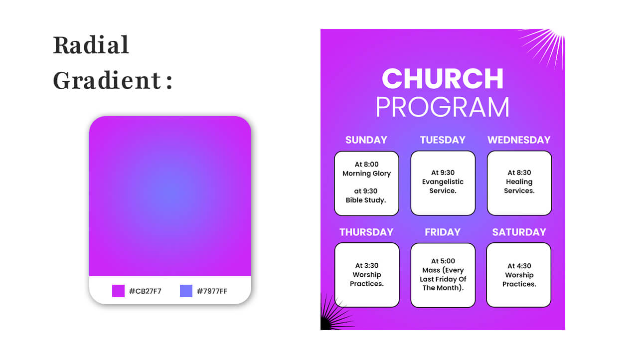 How to Choose a Gradient Color Scheme for Flyers