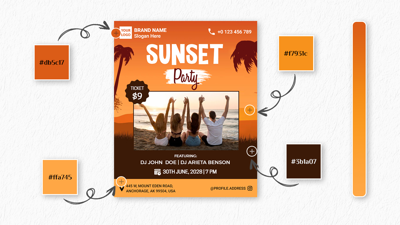 How to Choose a Color Palette for Flyer