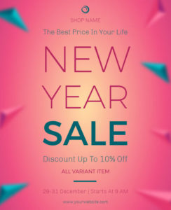 New Year Poster Ideas