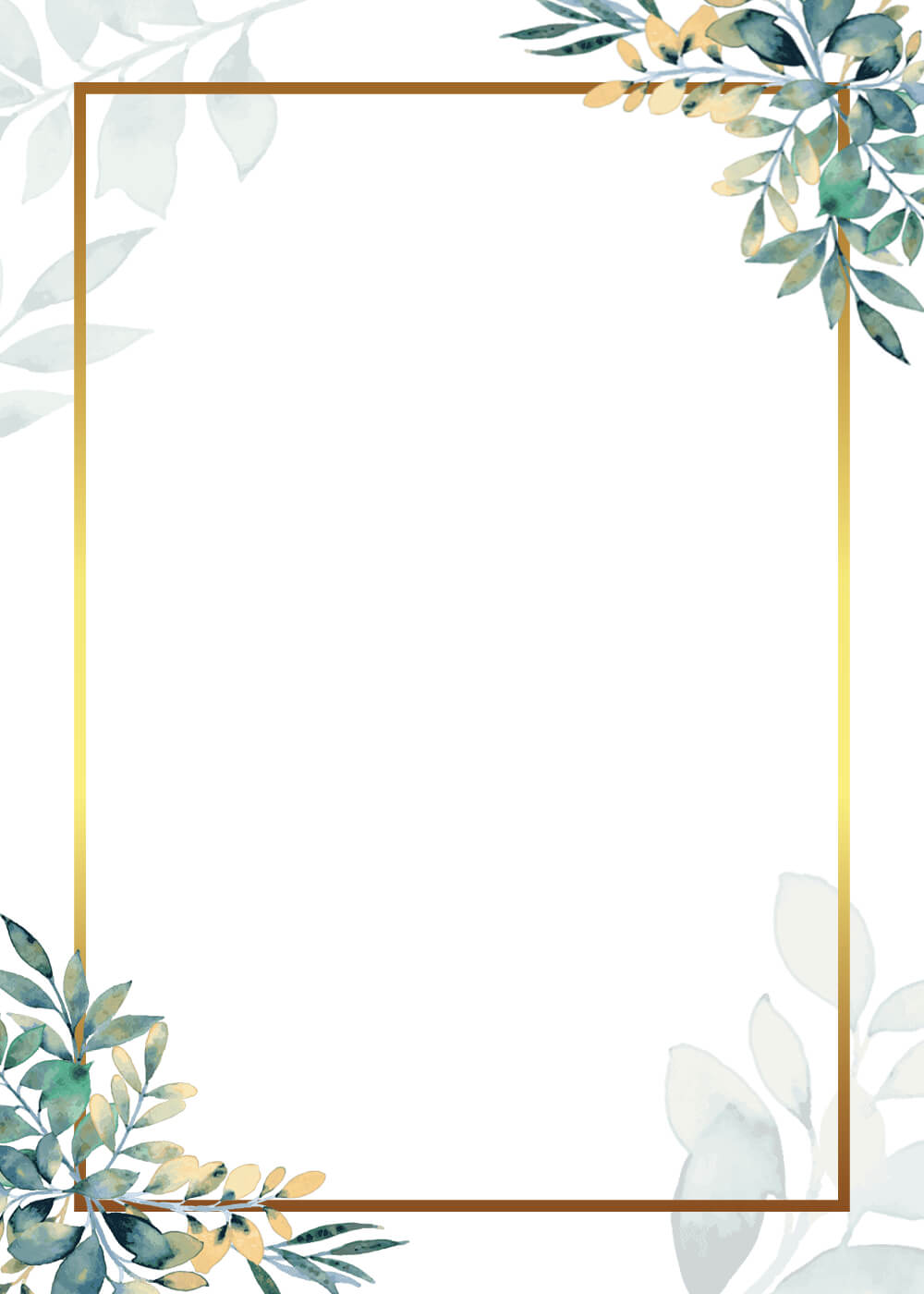 All-white Party Flyer Background