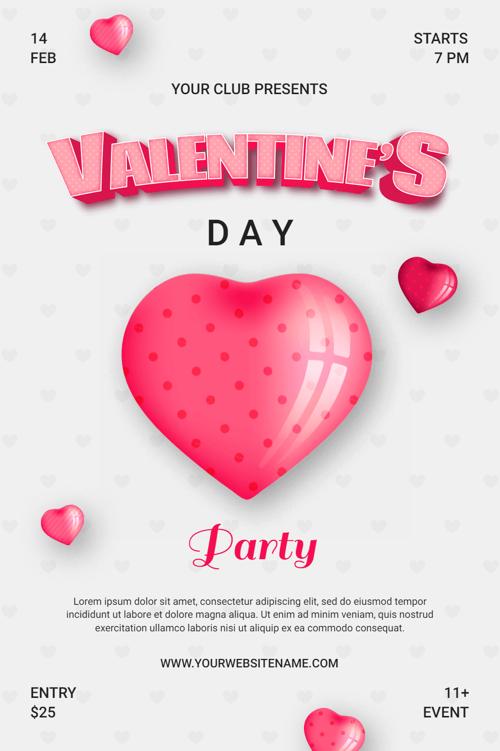 Creative Valentines Day Flyer Ideas