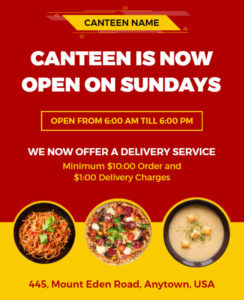 Mouthwatering Food Poster Ideas