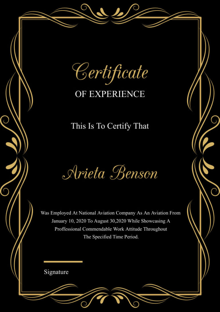 25+ Inspiring Certificate Examples and Ideas