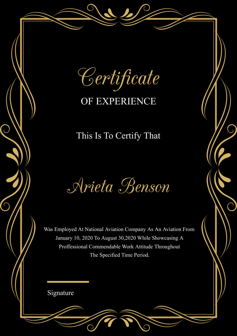 25+ Inspiring Certificate Examples and Ideas