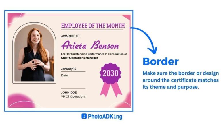 Certificate Format Sample - Create Professional Certificates