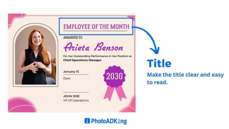 Certificate Format Sample - Create Professional Certificates