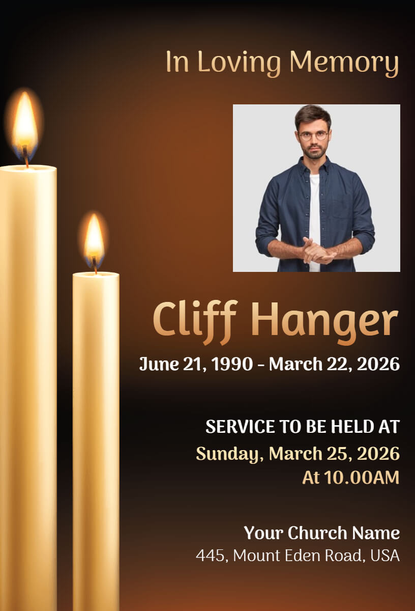 Funeral Invitation Sample