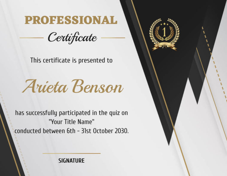 25+ Inspiring Certificate Examples and Ideas