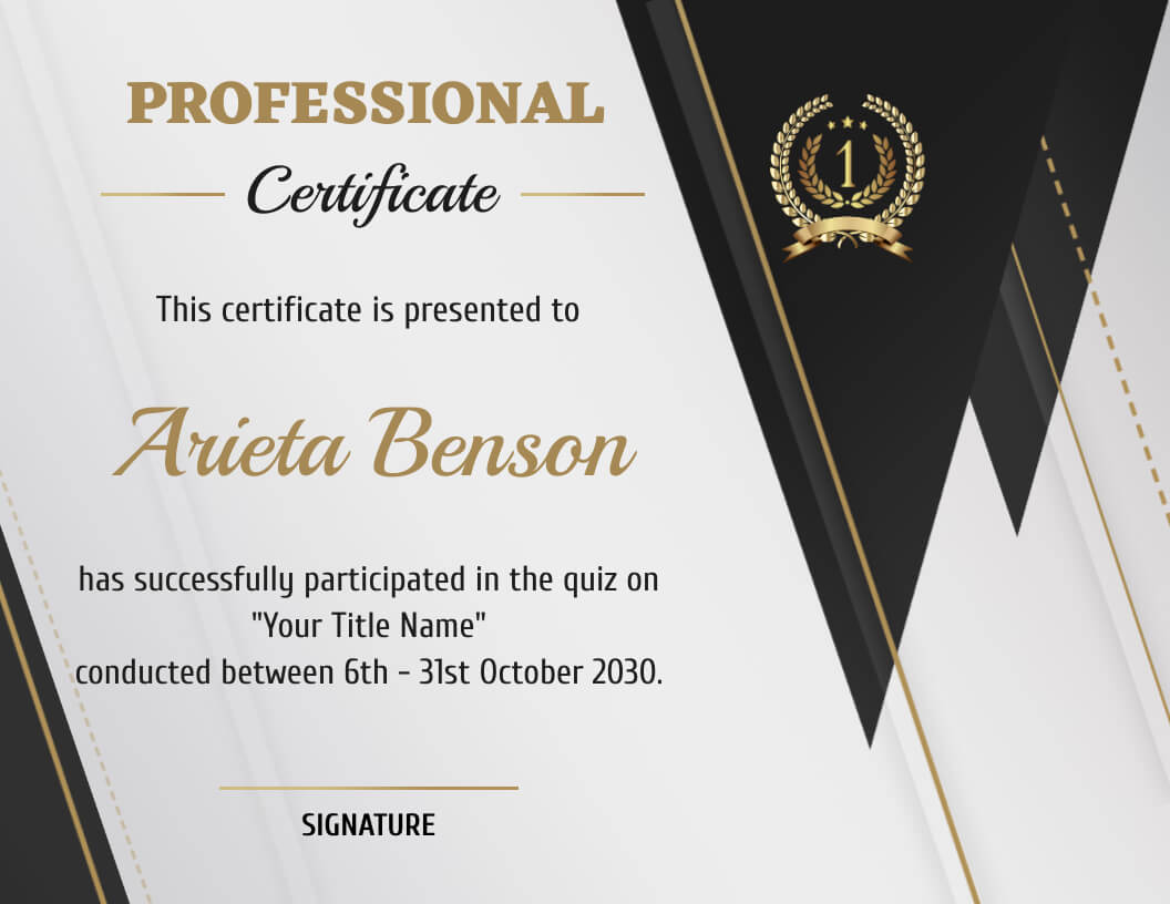 25+ Inspiring Certificate Examples and Ideas