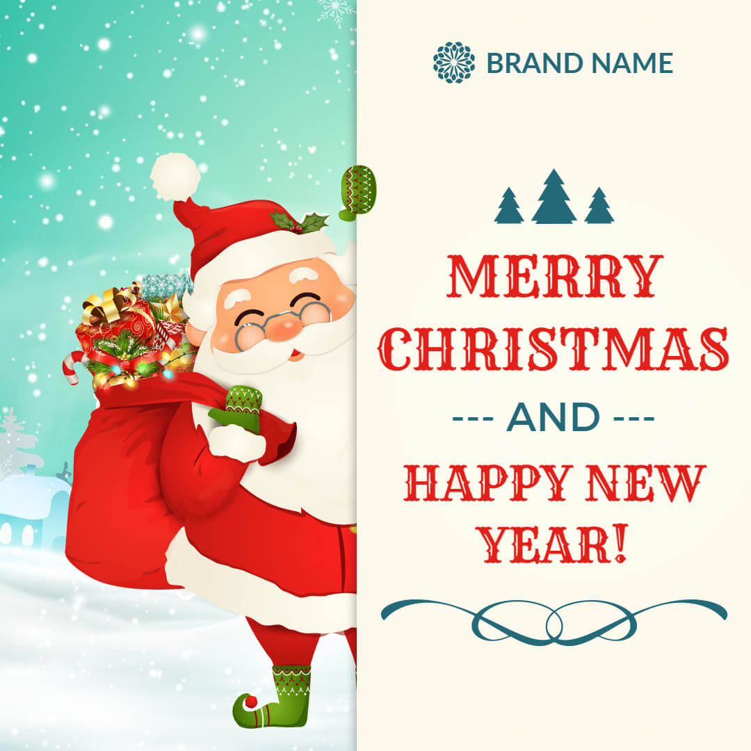 Christmas Greeting Card Background