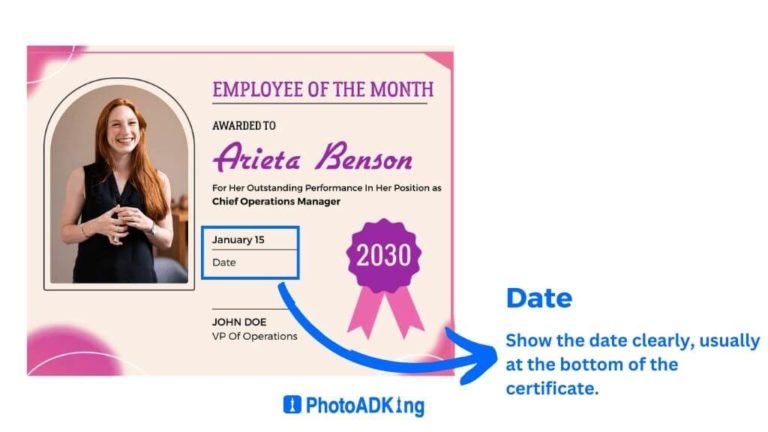 Certificate Format Sample - Create Professional Certificates