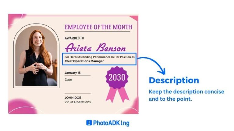 Certificate Format Sample - Create Professional Certificates