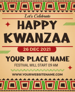 Free 15 Kwanzaa Poster Templates 2023 & Examples