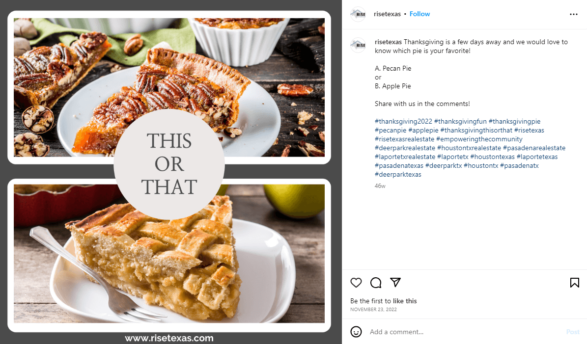 10+ Thanksgiving Post Ideas and Examples for 2023