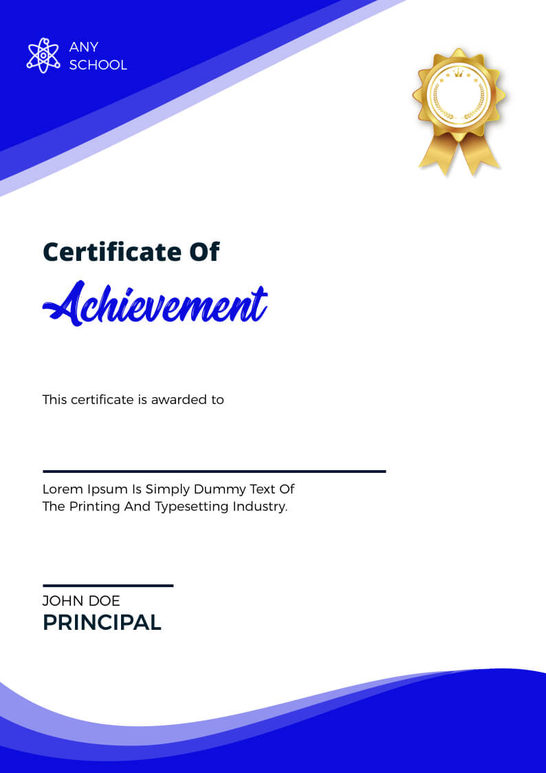 Certificate Samples: Design and Impact