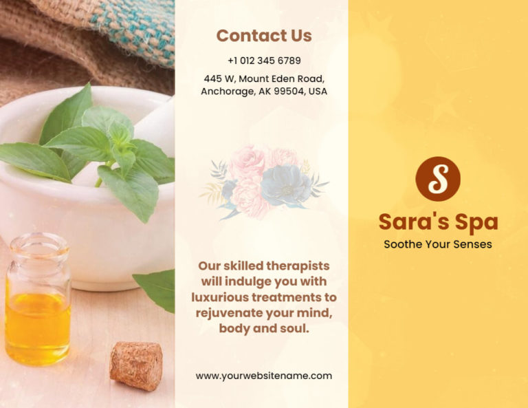 10+ Spa Brochure Examples and Ideas for Effective Marketing