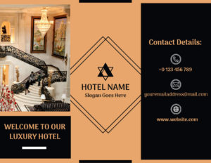 Hotel Brochure Examples: Printable and Editable Templates