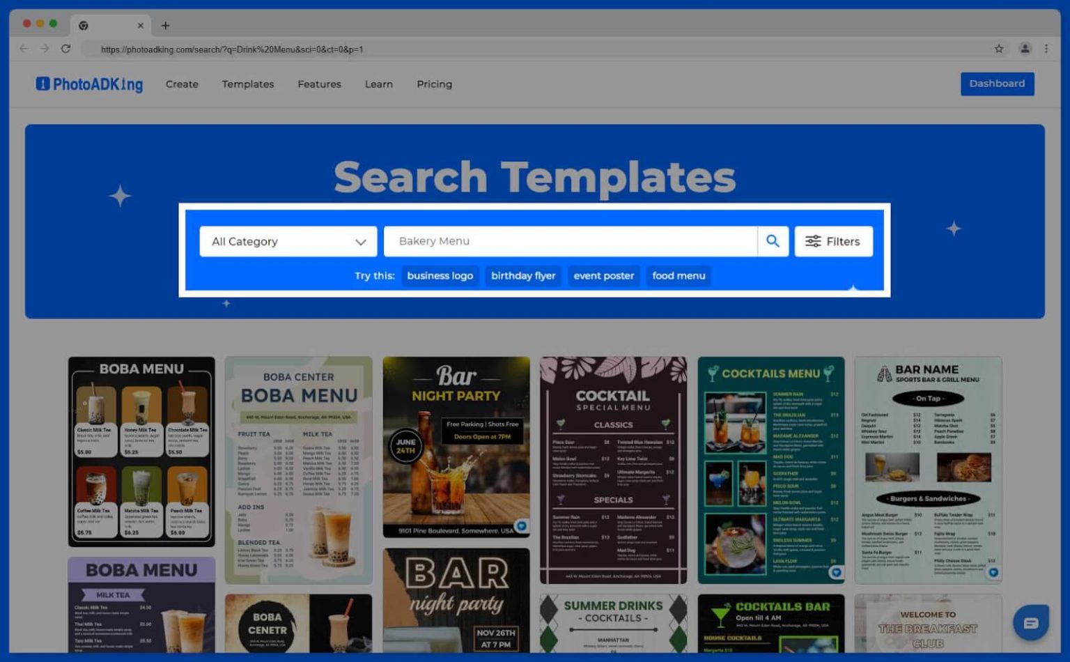 How to Design a Bakery Menu Using Templates