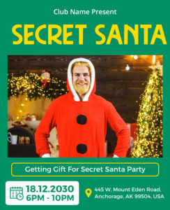 35+ Editable Secret Santa Flyer Ideas and Examples