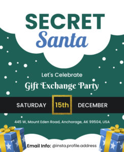 35+ Editable Secret Santa Flyer Ideas and Examples
