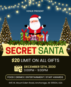 35+ Editable Secret Santa Flyer Ideas and Examples
